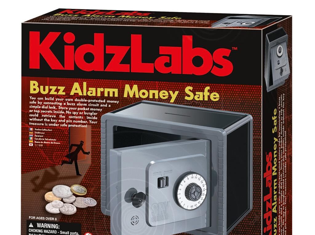 4M Kidzlabs – Buzz Alarm Money Safe – Pim’s Olifant webshop